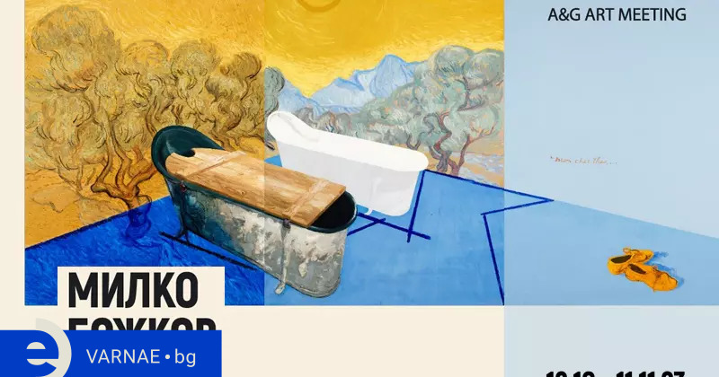Живописната изложба "Юг" на Милко Божков представя галерия A&G Art Meeting